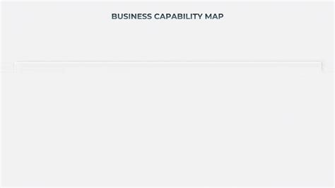 Mapping Business Capability To Projects Slide Business Capability Map Collection Presentation