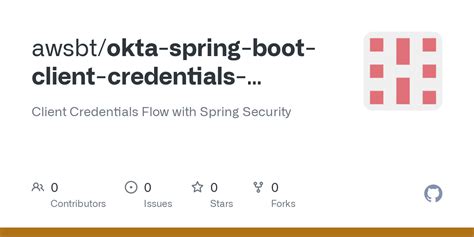 Github Awsbtokta Spring Boot Client Credentials Example Client