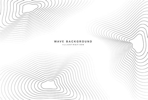 Premium Vector Minimal Background With Flowing Lines Design