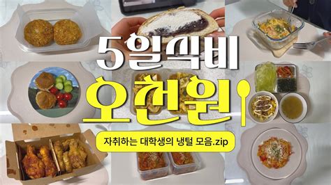 Vlog 자취하는 대학생의 식비 절약 브이로그 Youtube