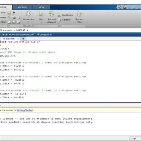 Matlab Software Programme Interface Download Scientific Diagram
