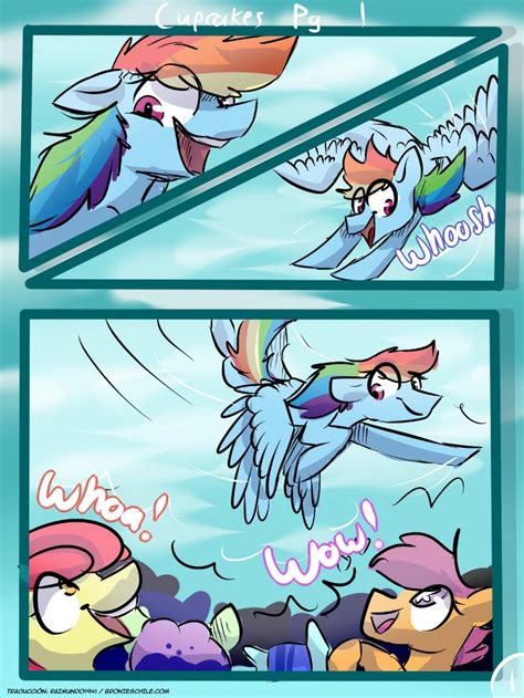 Rainbow Dash Cupcakes Comic