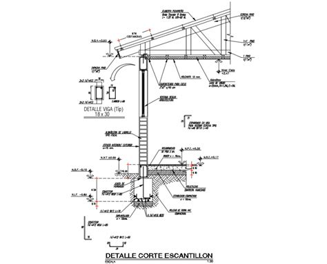 Typical Beam Column Detailed Sections Are Given In This Autocad Dwg File Download The Autocad 2d