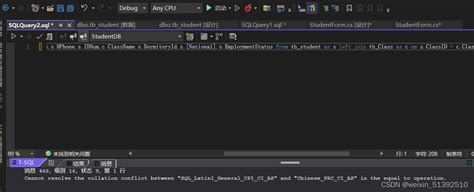 Cannot Resolve The Collation Conflict Between “sqllatin1generalcp1
