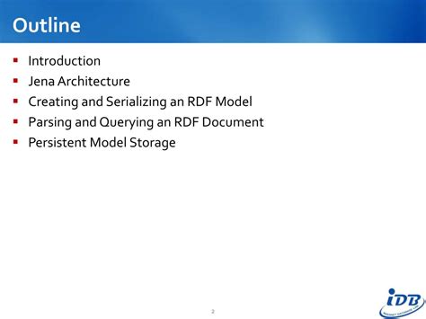 Ppt Practical Rdf Chapter 8 Jena Rdf In Java Powerpoint