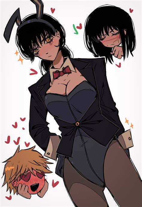 Denji Yoru And Mitaka Asa Chainsaw Man Drawn By 31ulkubo Danbooru