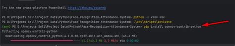 Face Recognition Based Attendance System Using Python