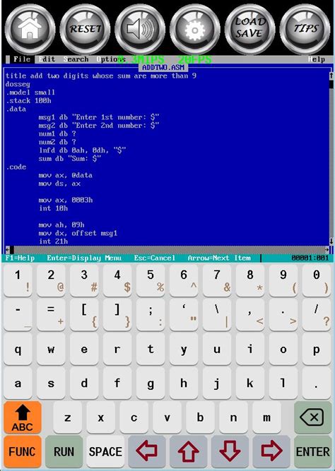 X86 Assembler Compiler Debugger Apk For Android Download