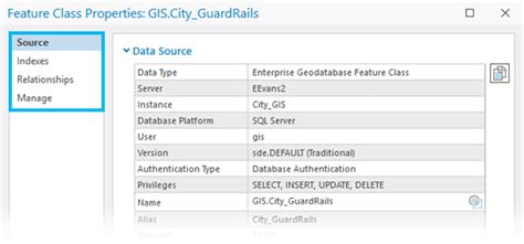 Access And Manage Geodatabase Dataset Properties—arcgis Pro Documentation