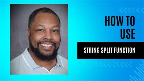 Anthony C Johnson On Linkedin How To Use The String Split Function In Sql