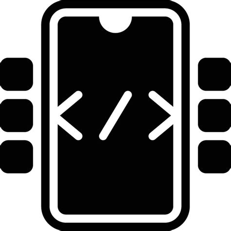 Fragmentation Mobile Programming Mobile App Glyph Solid Icon 60441777 Vector Art At Vecteezy