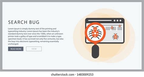 System Bug Concept Code Bug Concept Stock Vector Royalty Free