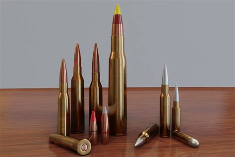Rifle Caliber Ammo 3d Weapons Unity Asset Store