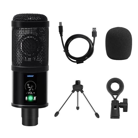 Desk Usb Microphone For Computer 192khz 24bit Cond Vicedeal