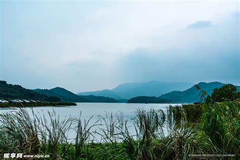 慈溪鸣鹤古镇白洋湖摄影图 山水风景 自然景观 摄影图库 昵图网