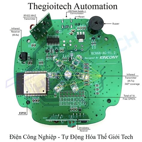 Kincony Ag Cho Esphome Tasmota Nhà Trợ Lý Arduino Ide Chương Trình đồ