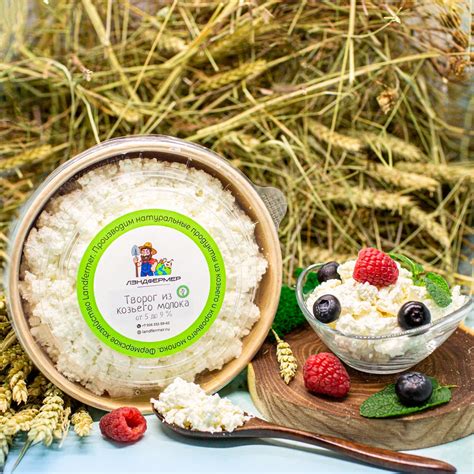 Творог из козьего молока 5%-9% жирности купить с доставкой по Москве ...