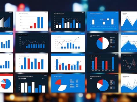 Charts And Graphs Reflecting Data Insights And Statistics Analysis