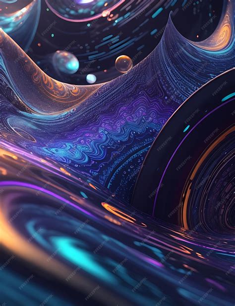 Premium Ai Image Quantum Interference Patterns