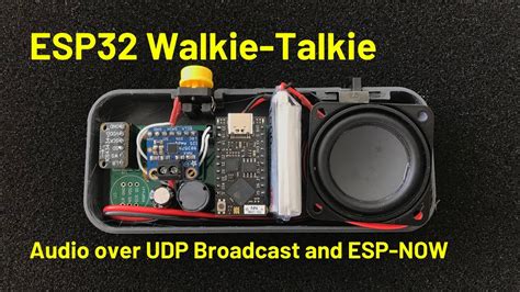 Esp32 Walkie Talkie Adafruit Industries Makers Hackers Artists