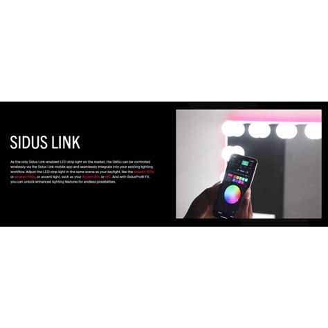 aputure amaran sm5c 300 rgb smart pixel leds 100 lighting zones bluetooth and wi fi enabled