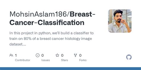 Github Mohsinaslam Breast Cancer Classification In This Project In Python Well Build A