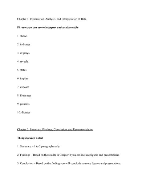 Chapter 4 And Chapter 5 Research 2 Chapter 4 Presentation