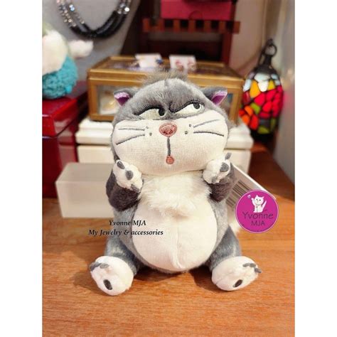 Yvonnemja日本精品配件 日本迪士尼正品 灰姑娘壞貓咪 魯斯佛 Lucifer 現貨 蝦皮購物
