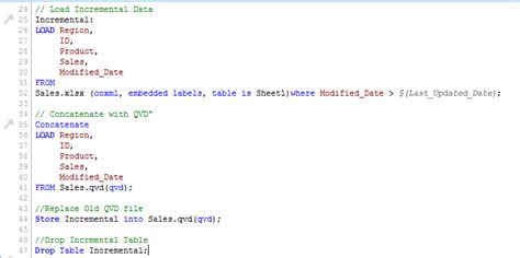 How To Implement Incremental Loading In QlikView Datapeaker