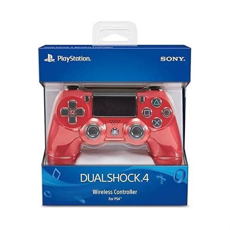 Dualshock 4 Wireless Controller For Playstation 4 Magma Red Color Magma Red Pacifiko Guatemala