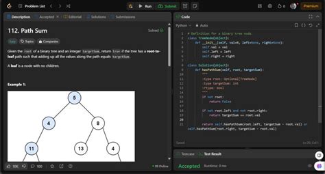 pushpendra singh on linkedin dsachallenge pythonfordsa pathsum day25 coding drgviswanathan…