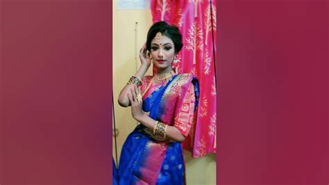 Apsara Aali 👀♥️ Rishasamanta Viral Bridalmakeup Marathilook