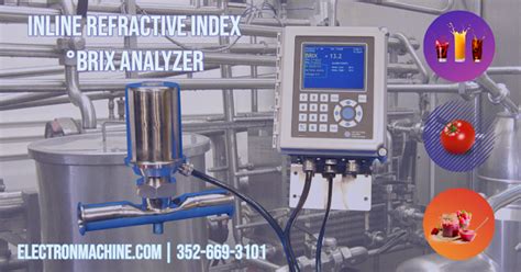 An Inline Refractive Index Analyzer For Measuring Sugar Content In Food