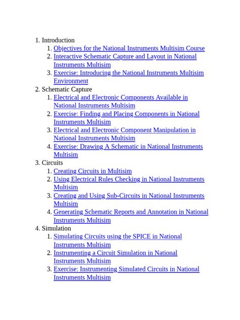 Introduction To Multisim Schematic Capture And Spice Simulation Pdf Spice Spectral Density