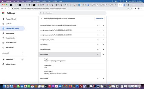Php Calls Windows And Macos Url Recaller Local Storage Tutorial Robert James Metcalfe Blog