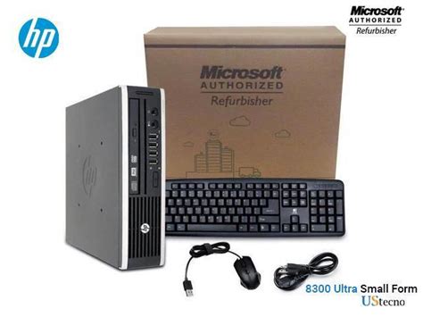 Refurbished Business Desktop Hp Compaq Elite Ultra Small Form Factor Usff Intel Core I