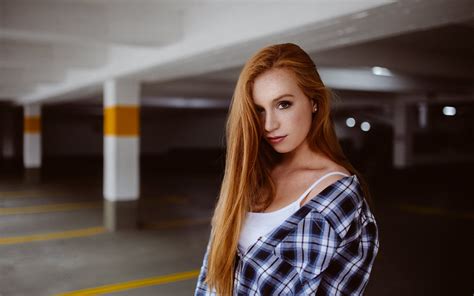 Looking At Viewer Long Hair Blue Eyes Bare Shoulders Model Depth