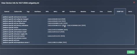 Configuring SNMP OID For Memory Utilization Monitoring Network Monitoring Tools