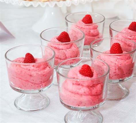 Delicious No Cook Raspberry Mousse Recipe