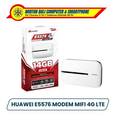 Jual Modem Mifi 4G LTE Unlock Huawei E5576 Shopee Indonesia