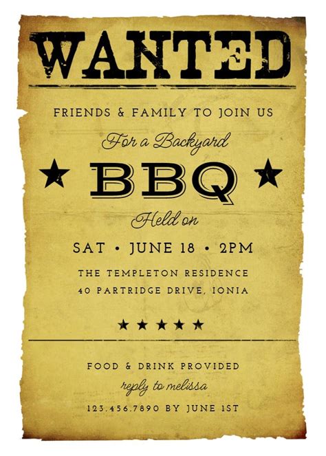 Free Bbq Invitation Templates And Flyers Greetings Island