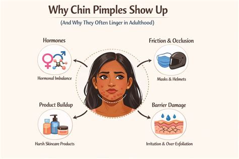 Why Do I Get Pimples On My Chin Causes Triggers And Reset