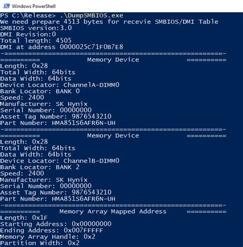 推荐 Windows 下读取 Smbios的工具 Lab Z Com