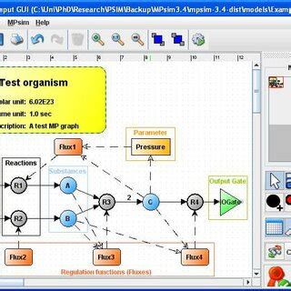 An Example Of MP Graph Visualized By The MPsim Graphical User Download Scientific Diagram
