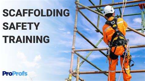 How To Ensure Scaffolding Safety Course Introduction Youtube