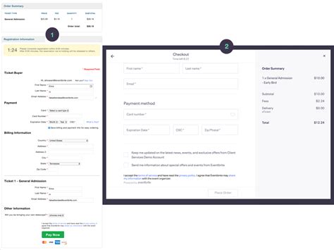 What Does The Checkout Process Look Like With Eventbrite Payment