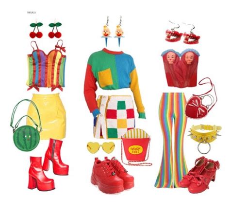 Clown Core Outfits Male Colorful Outfit Clowncore Outfit Ideas