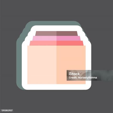 스티커 탭 웹 인터페이스 기호에 적합합니다 편집 가능한 간단한 디자인 디자인 템플릿 벡터 간단한 기호 그림 검색에 대한 스톡