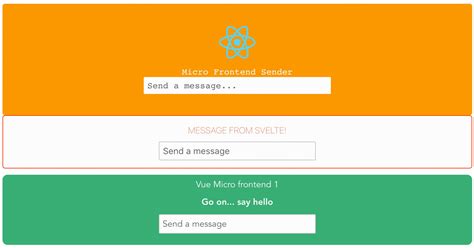 React Vue And Svelte On One Page With Micro Frontends By Jozzeh The Startup Medium