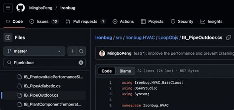 Ironbug Pipe Indoor Object Missing Ironbug Ladybug Tools Forum